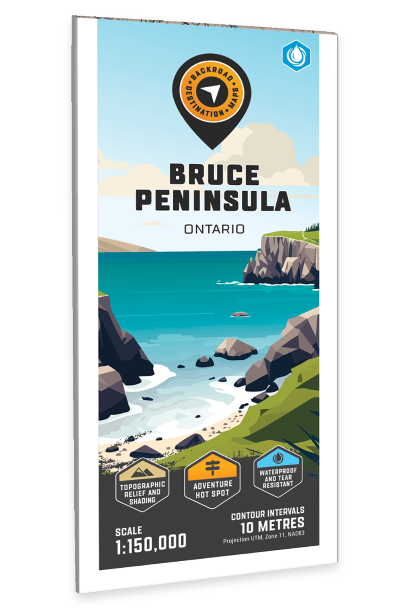 Bruce Peninsula Ontario - Destination Map – Driftwood Vans